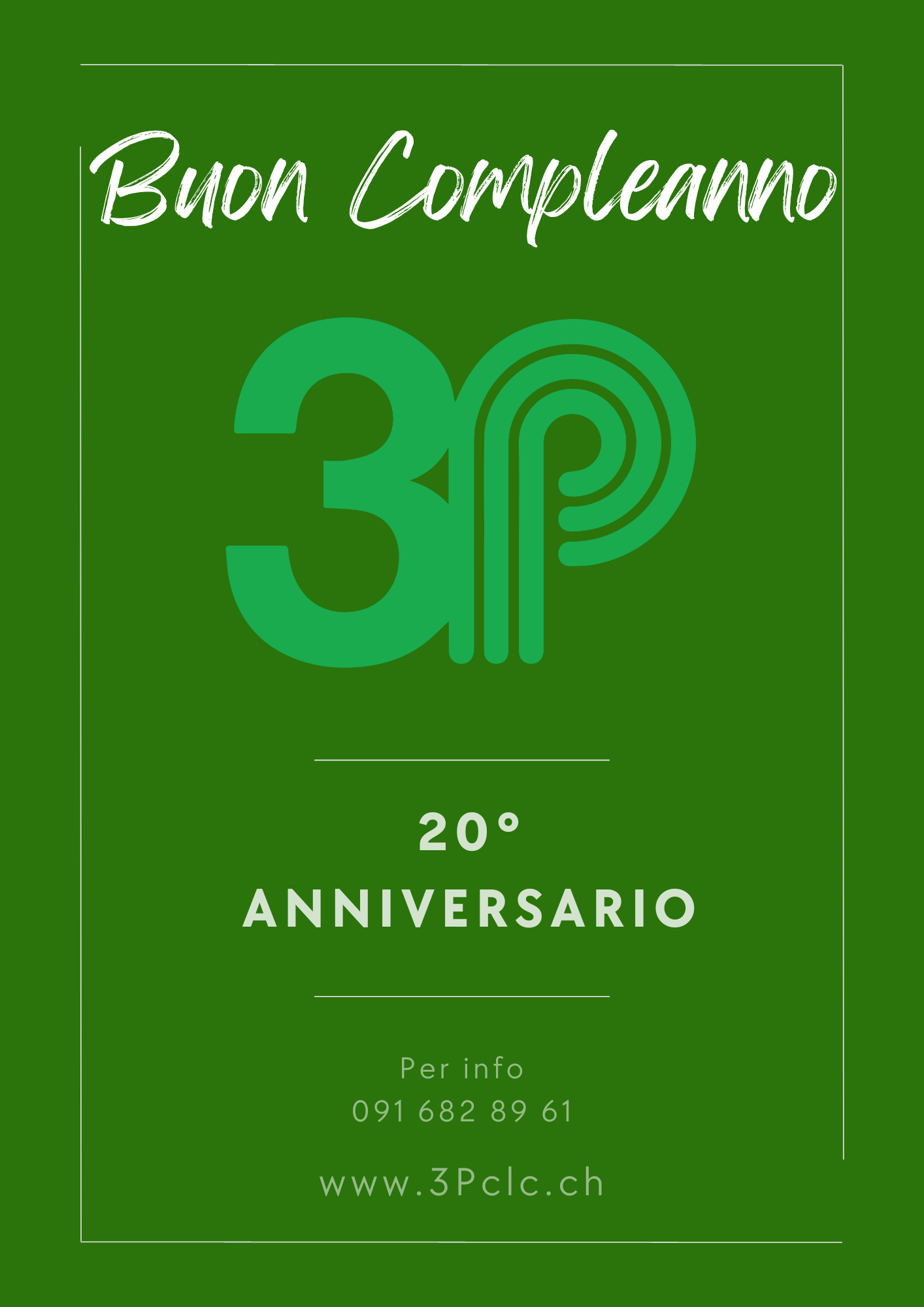 3P festeggia 20 anni di attività - AITI 3P festeggia 20 anni di attività - AITI